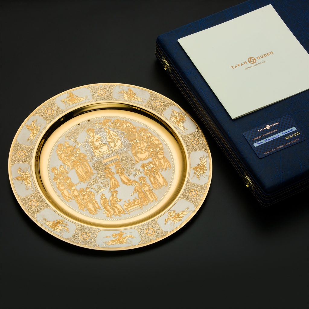 Luxurious Plate - Mongolia Business